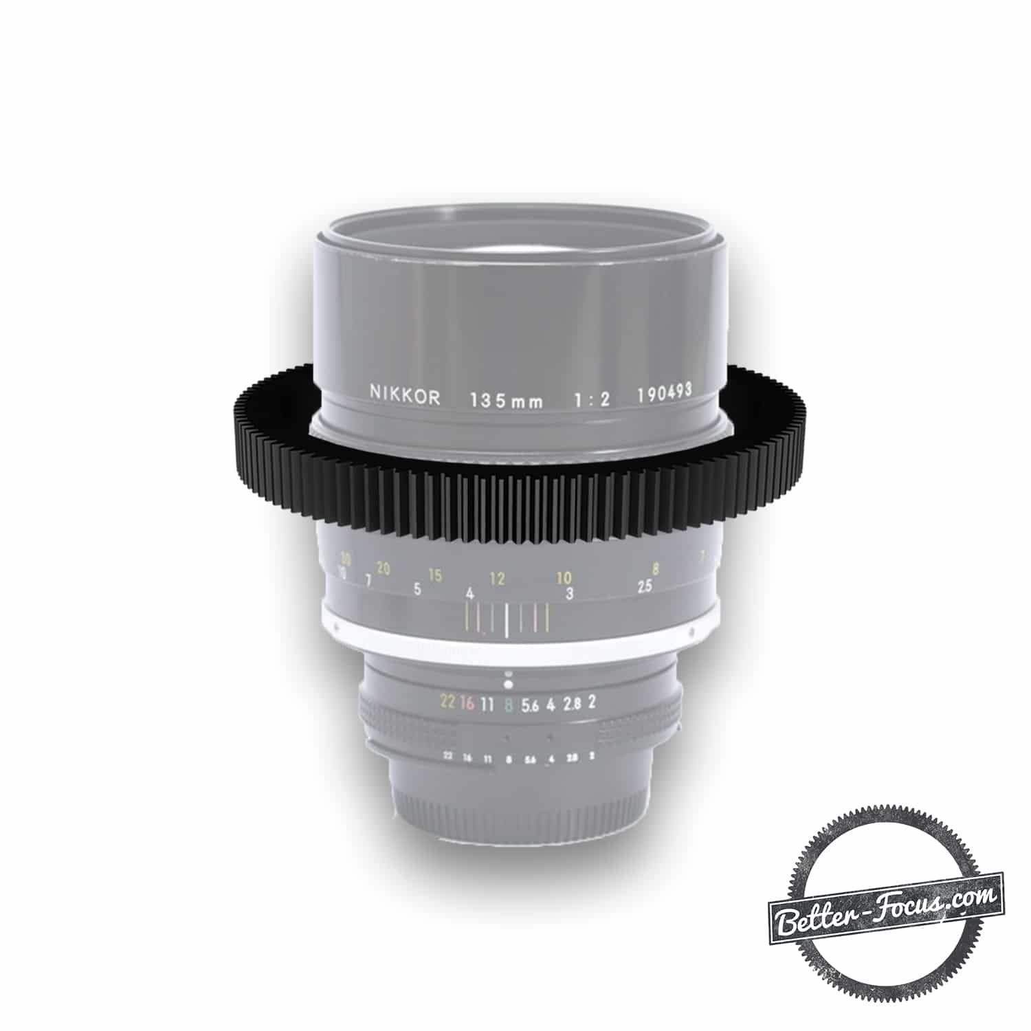 High quality, endless Follow Focus Gear Ring for NIKON 135MM F2 AI lens
